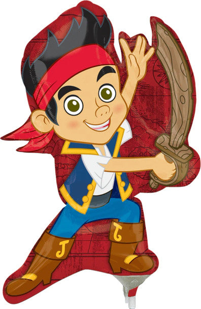 Mini Jake and the Neverland Pirates 25677 - 14 in – Funny Balloons ...