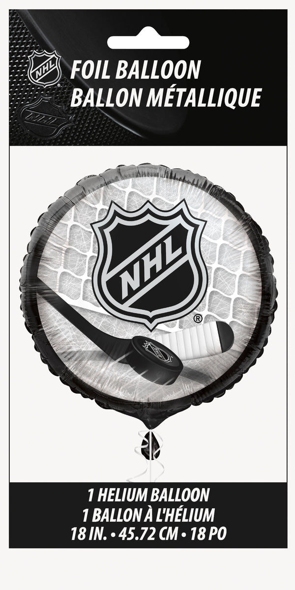 NHL Hockey 18" Foil Balloon | Official NHL Round Balloon – Unique ...