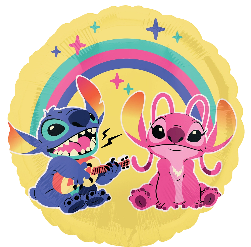 Lilo and Stitch Foil Balloon – 17" Round by Anagram | Disney® Licensed ...