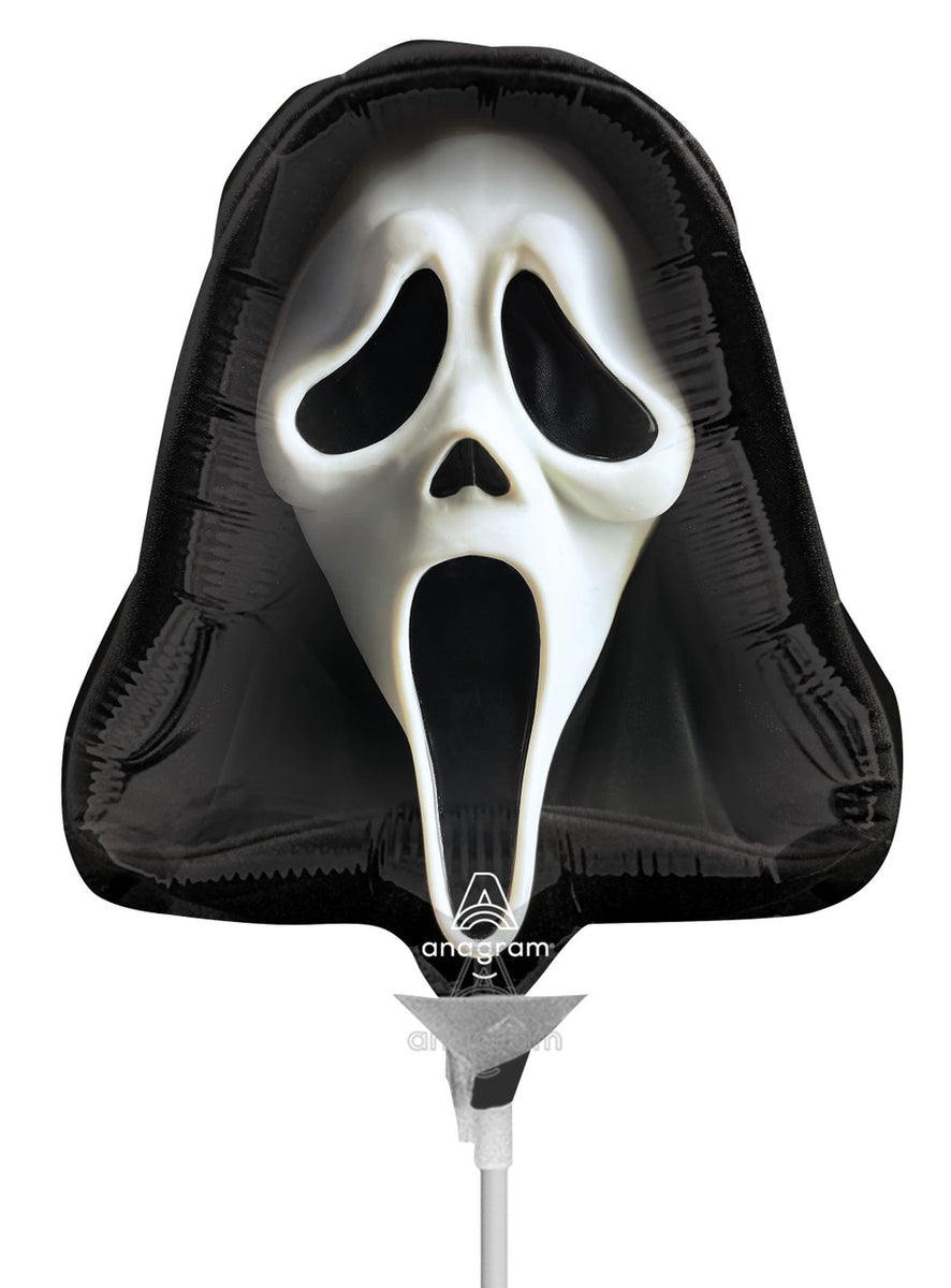 Mini Scream Ghost Face Balloon – 14 in – Funny Balloons Miami LLC