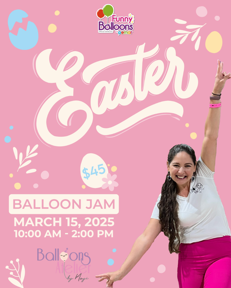 Easter Balloon Jam by Mayi – Funny Balloons Miami LLC