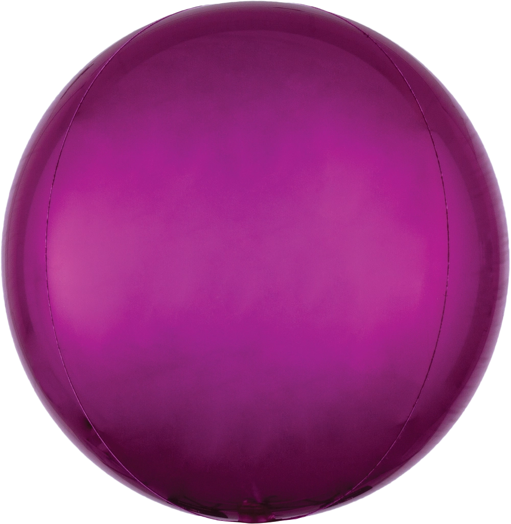 Hot Pink Orbz Balloon 15 in – Metallic Party Decoration – Funny ...