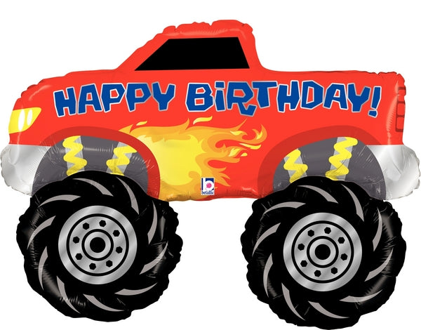Monster Truck Birthday 35141 – Funny Balloons Miami LLC