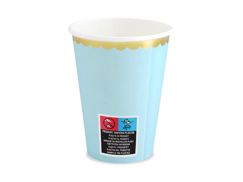 Cups Light Blue - KPP16-001J-EU2 – Funny Balloons Miami LLC