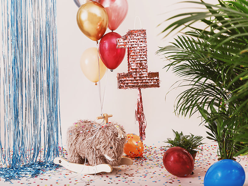 Pinata Number 1 - PIN13-1-019R – Funny Balloons Miami LLC