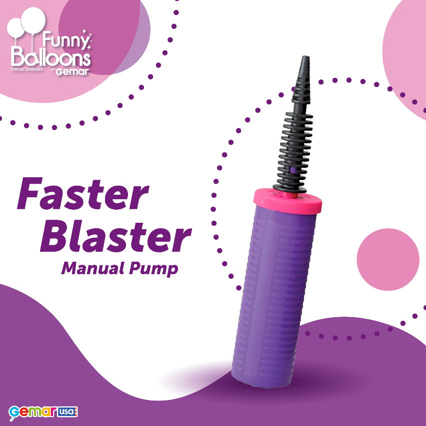 FASTER BLASTER II – Funny Balloons Miami LLC