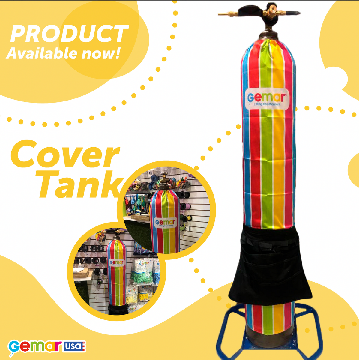 Helium Tank Cover (American Size) – Funny Balloons Miami LLC