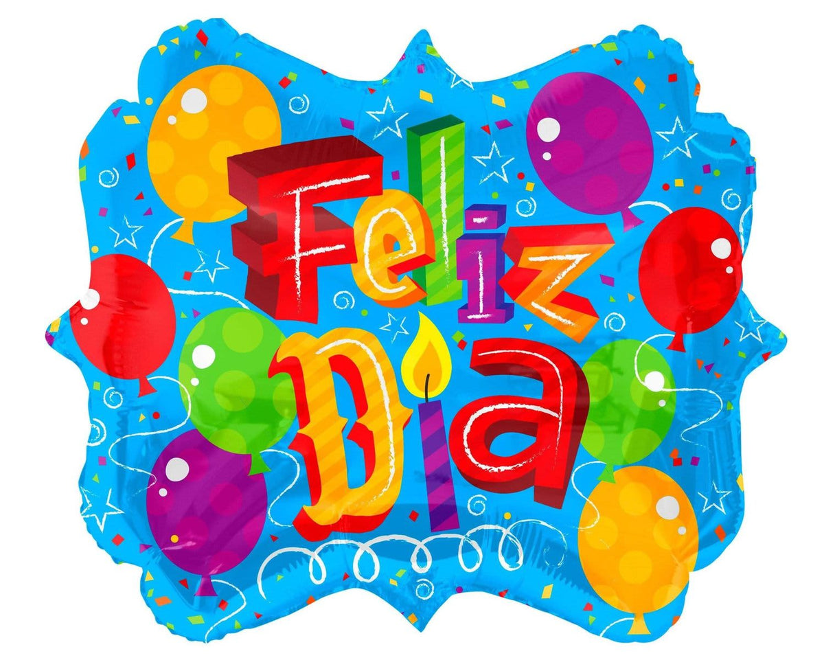 Feliz Día Marquee 35451-18 – Funny Balloons Miami LLC